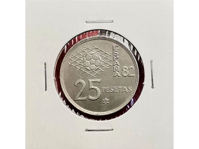 3032 - 25 Pesetas 1980.(82) Španija