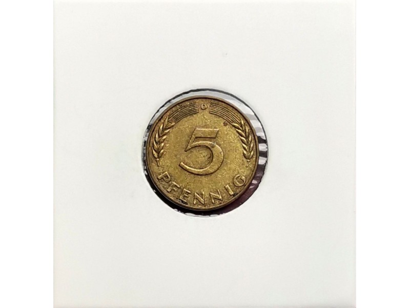 3042 - 5 Pfennig 1950.D Nemačka