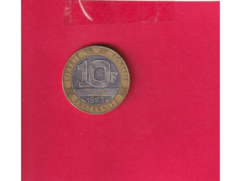 francuska 1992 10 fr.