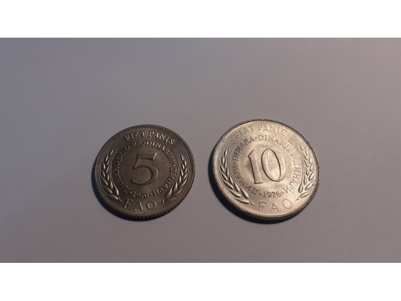14 - SFRJ - FAO SERIJA - 1976