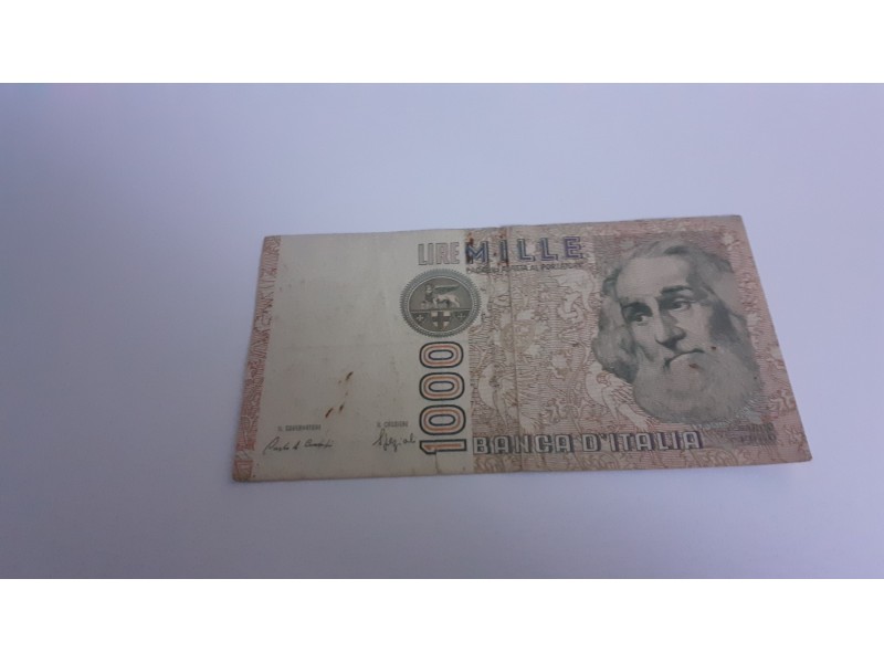 ITALIJA - 1000 LIRA - 1982