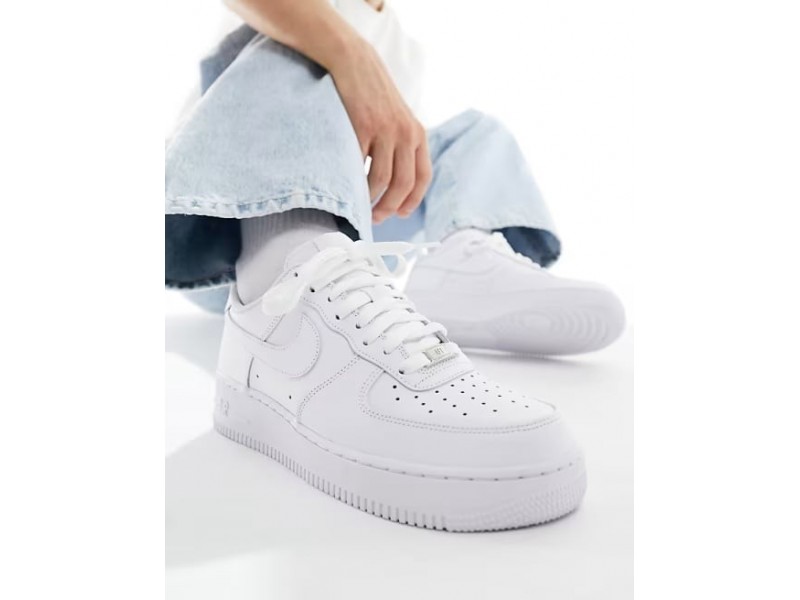 ORIGINAL NIKE AIR FORCE 1 '07 PATIKE OD PRAVE KOŽE 45!