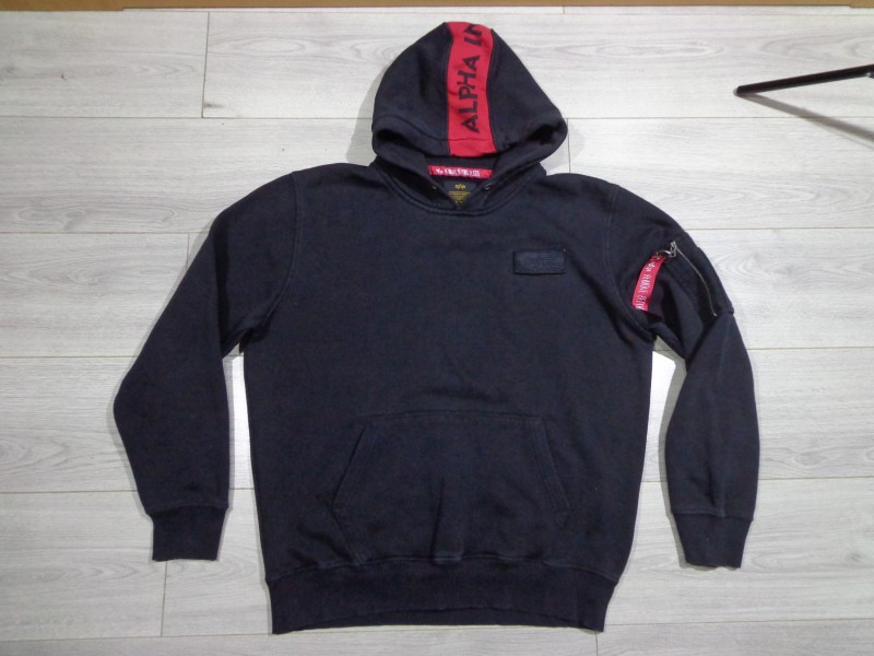 Orig. ALPHA INDUSTRIES muški duks vel.XL