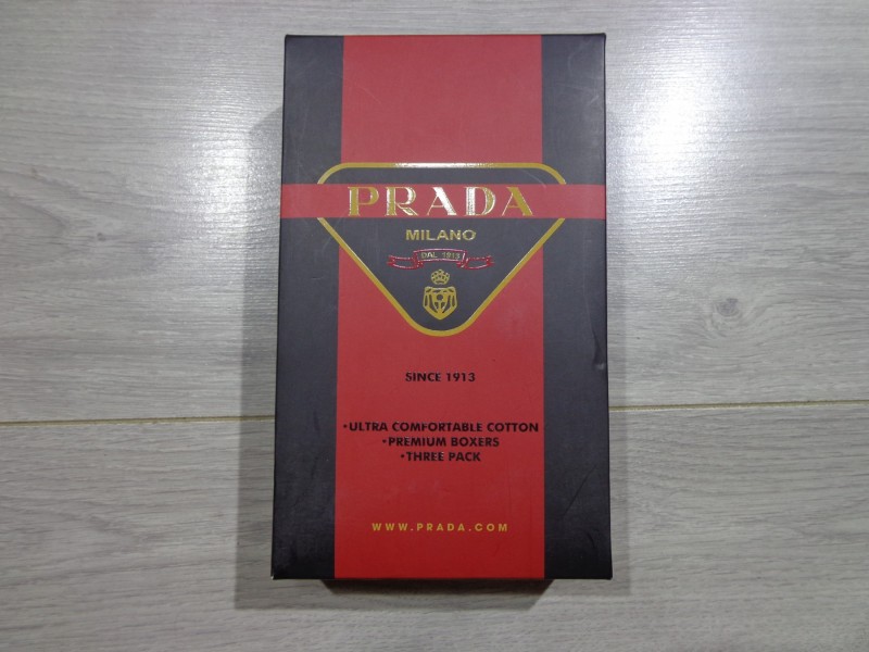 Orig. PRADA muške gaće BOKSERICE vel.2XL -NOVO-