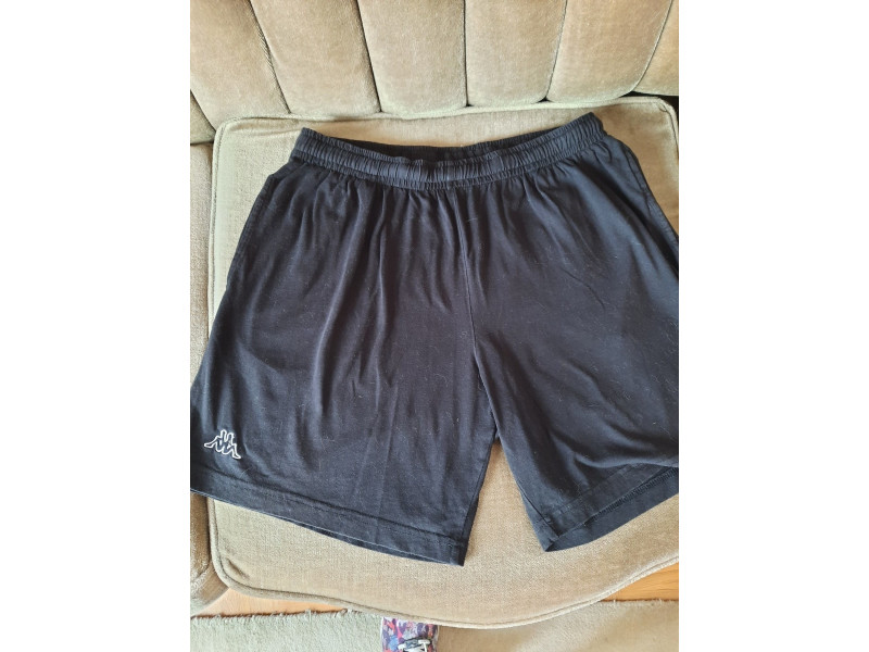 Crni šorts(Kappa)XX large 100%pamuk