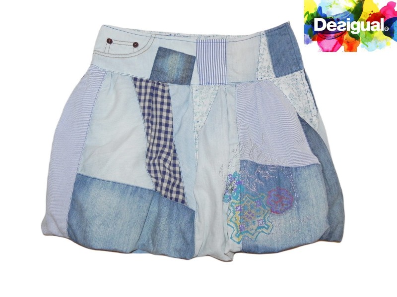 **DESIGUAL**balon mini suknja-teksas vel.36