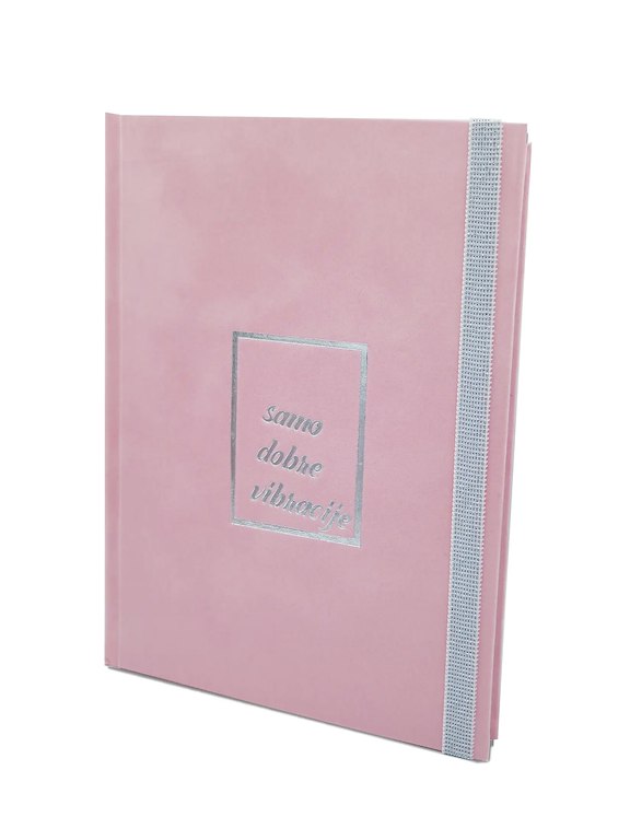Notes B6 pliš, Samo dobre vibracije, Roze