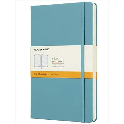 Moleskine Beležnica sa linijama Classic, Tvrdi povez, Plava