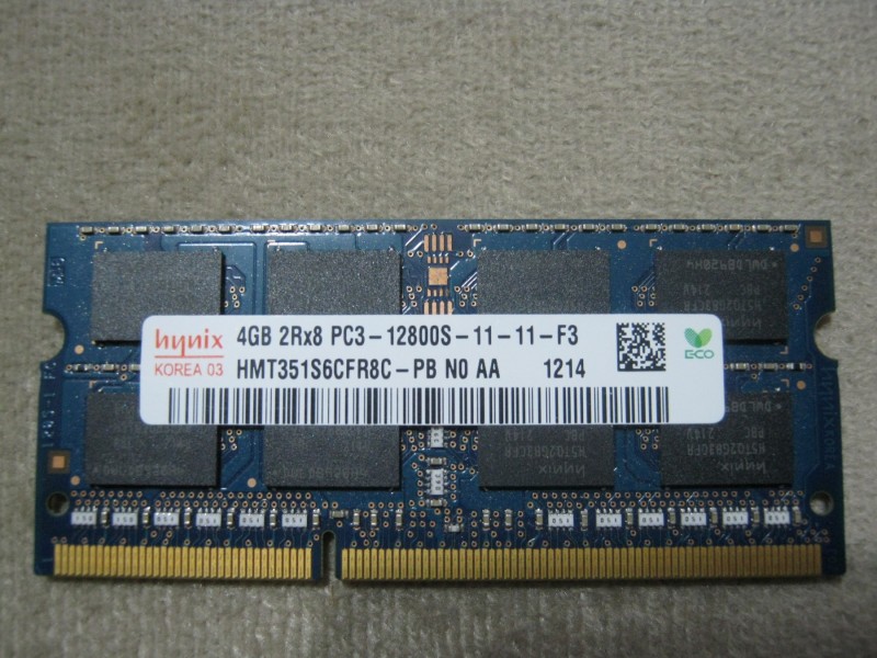 Ram za laptop PC3 2x4gb - ispravno, RASPRODAJA