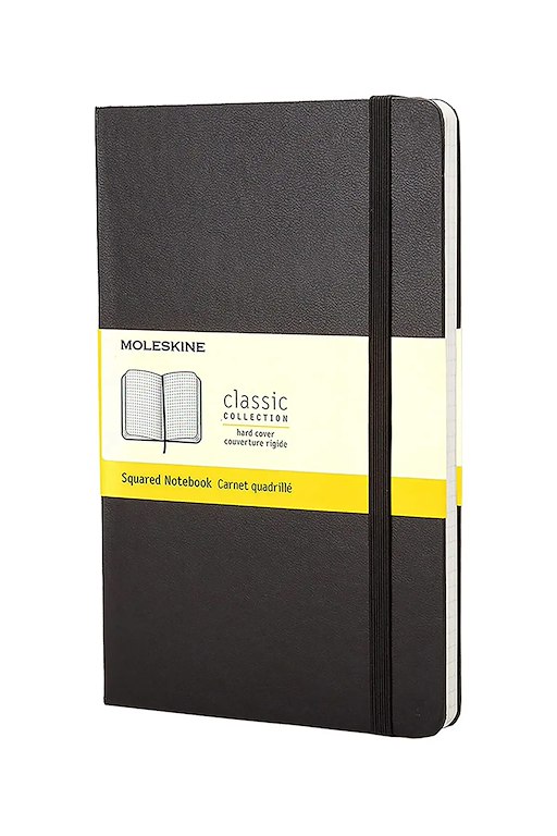 MOLESKINE sveska sa tvrdim povezom 13k21cm 240 strana