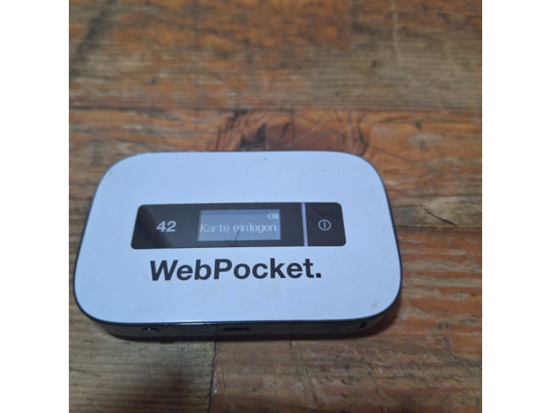 WebPocket prenosiva mobilna Wi-Fi pristupna tačka