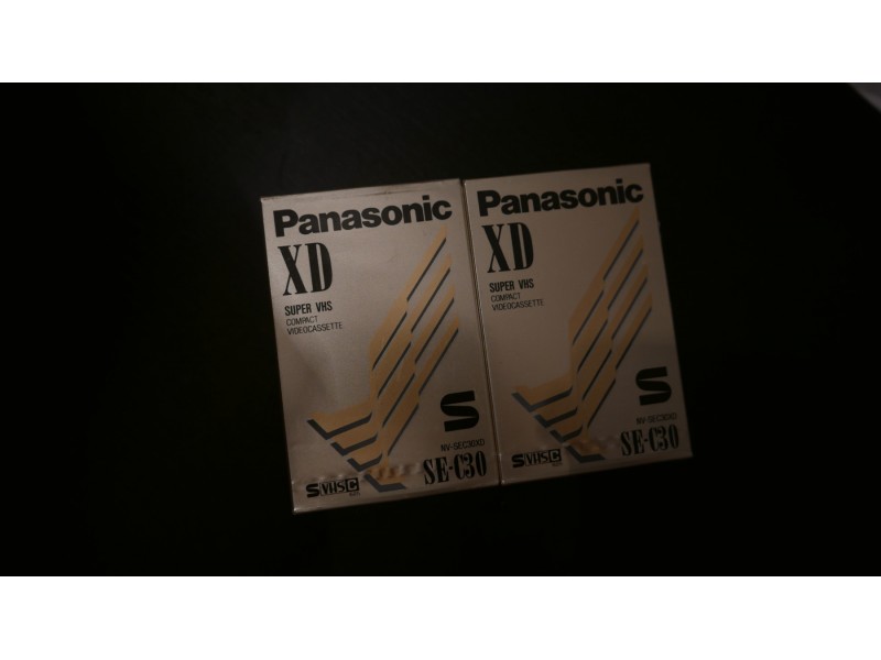 Panasonic XD SE-C30 Super VHS-C kasete NOVE u foliji 2
