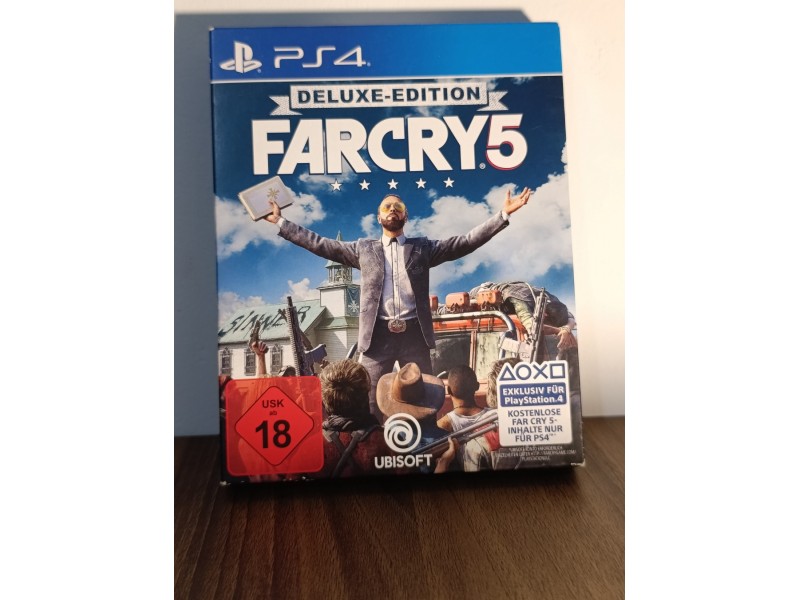 Far Cry 5 Deluxe Edition neiskoriscen kod + mapa