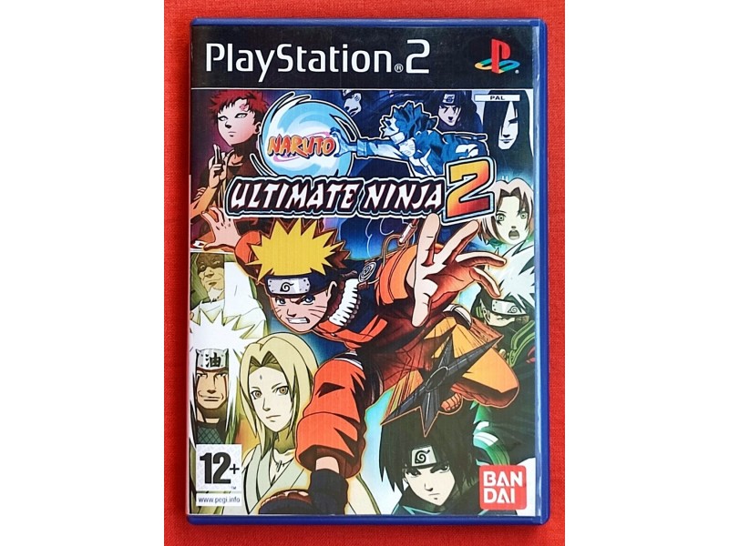 NARUTO Ultimate Ninja 2 - PS2 Originalna Igra