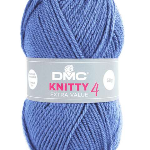 DMC KNITTY4 PLAVA 100gr, dužina 280m