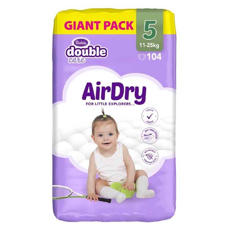 Violeta pelene dc giant air dry 5 junior 11-25kg 104/1 violeta