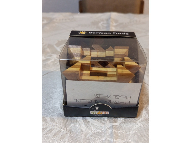 3D Bambusova slagalica,puzzle