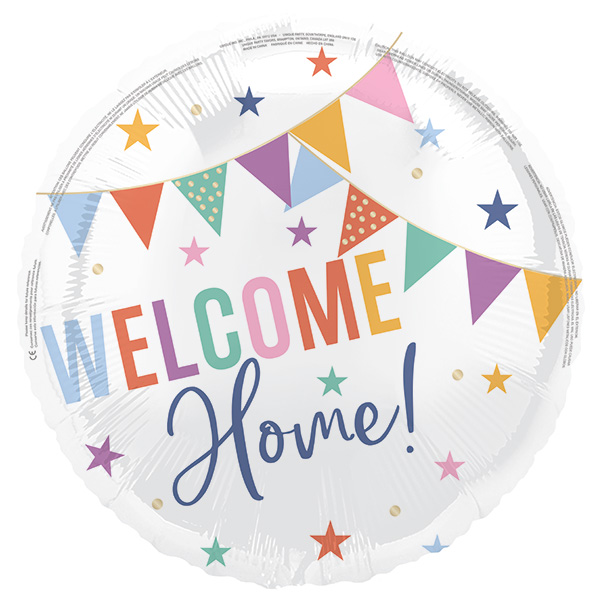 82125U
18″ Foil Welcome Home