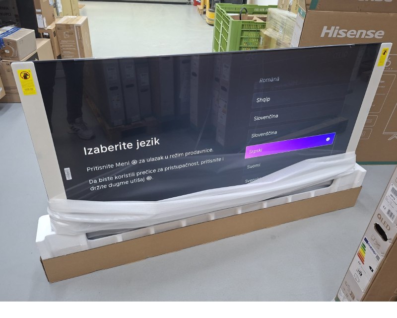 HISENSE 75 inča 75A6Q 4K UHD LED Smart TV outlet