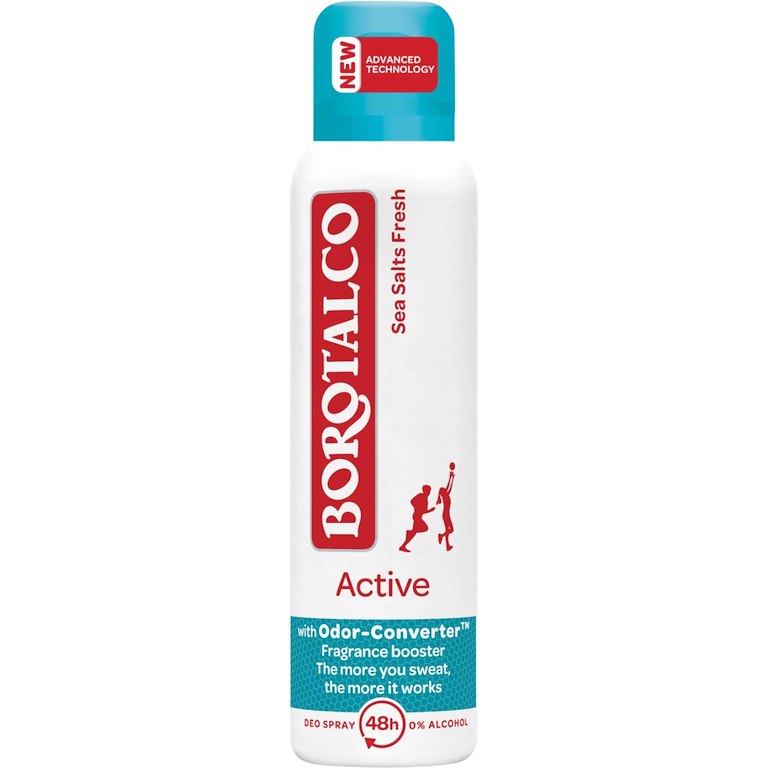 Borotalco deo active sea salts150ml borotalco