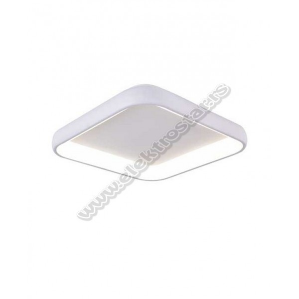 LED PLAFONJERA SOLEA 72 24W CCT CRNA Fi400mm