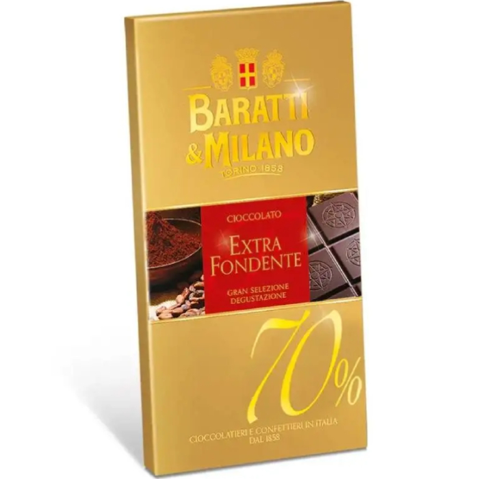 Baratti & Milano čokolada Extra fondente 75g