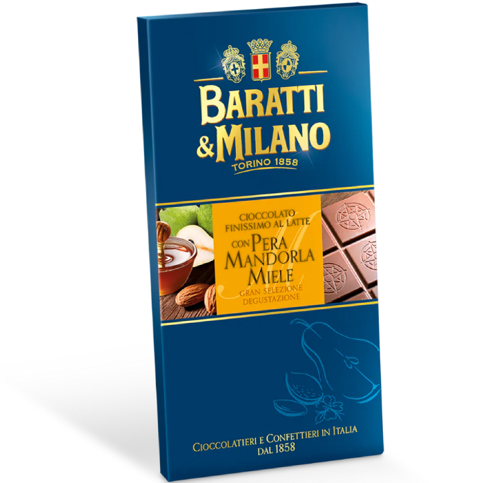 Baratti & Milano con pera mandorla miele 75g