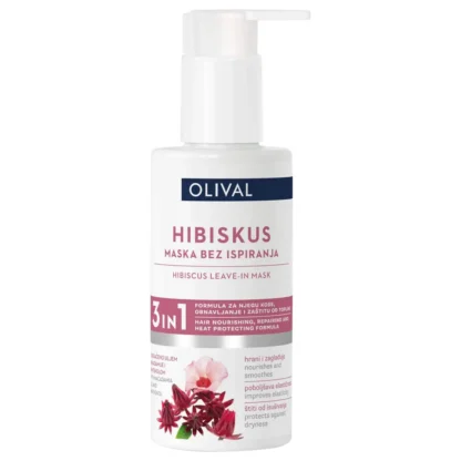 Maska za kosu bez ispiranja – hibiskus 150 ml