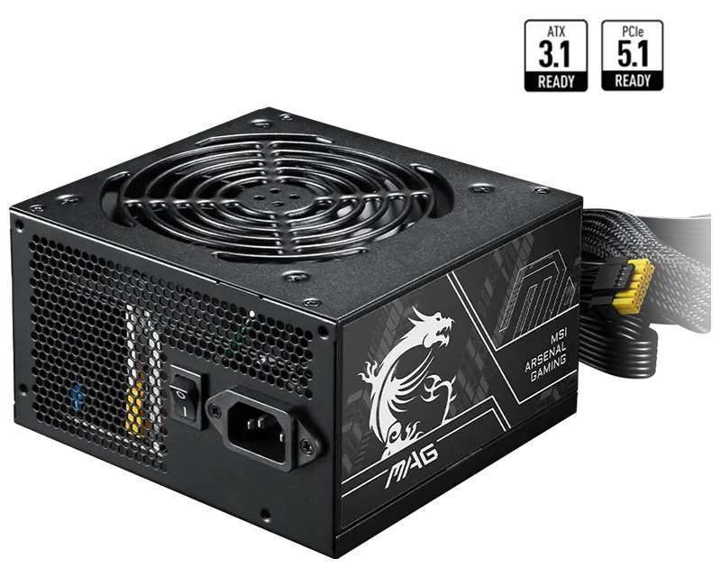 MSI MAG A750BN PCIE5 II 750W napajanje 5Y