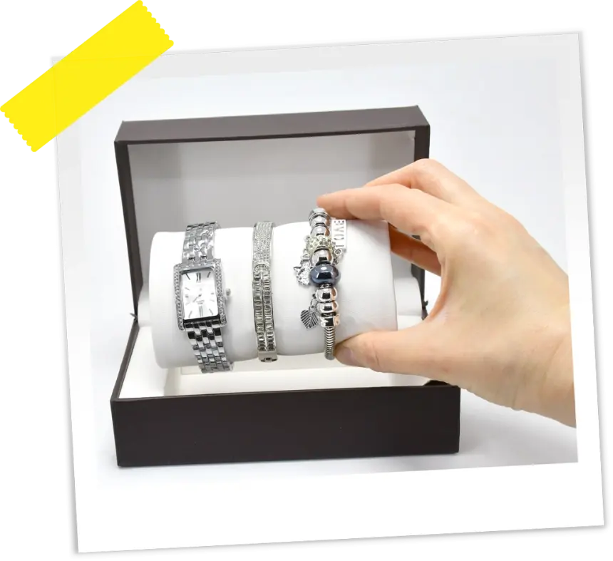 SET NAKITA OP25318 sat i dve narukvice srebro WY