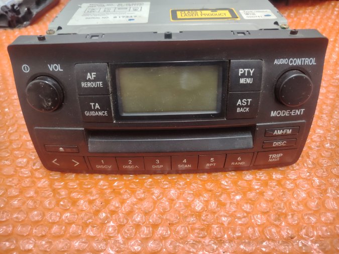 TOYOTA COROLLA E12 ORIGINAL RADIO CD 86120-02260 CQ-TS7170L 86120-02260