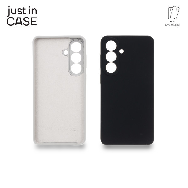 2u1 Extra case MIX PLUS paket maski za telefon za Samsung S26 Plus CRNI