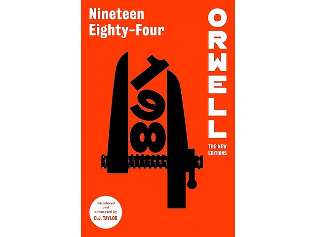 1984 Nineteen Eighty-Four By George Orwell NOVO!!!