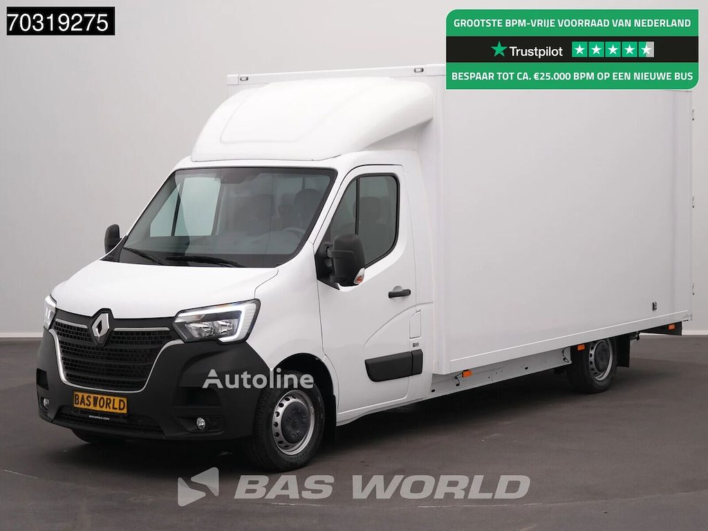 Novi Renault Master 165PK BPM VRIJ Lowliner Bakwagen Navi LED Airco Cruise Ca kamion furgon < 3.5t