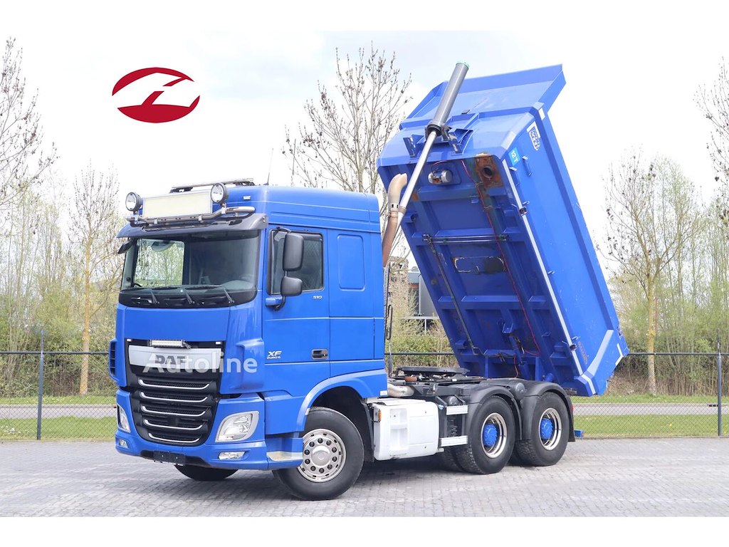 DAF XF 510 6X4 | TRACTOR + TIPPER | RETARDER kiper