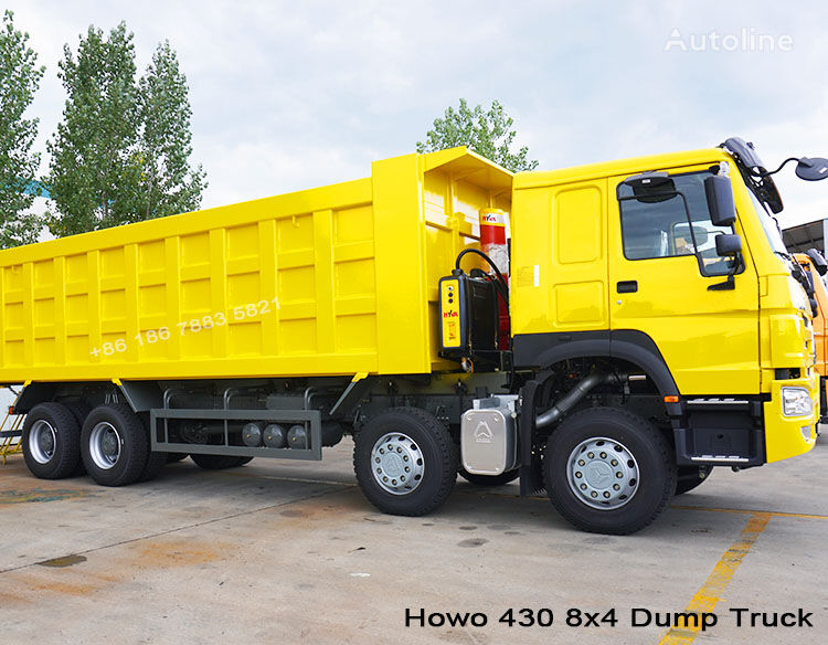 Novi Sinotruk Howo Sinotruk Howo 430 Dump Truck 8X4 for Sale in Ghana kiper