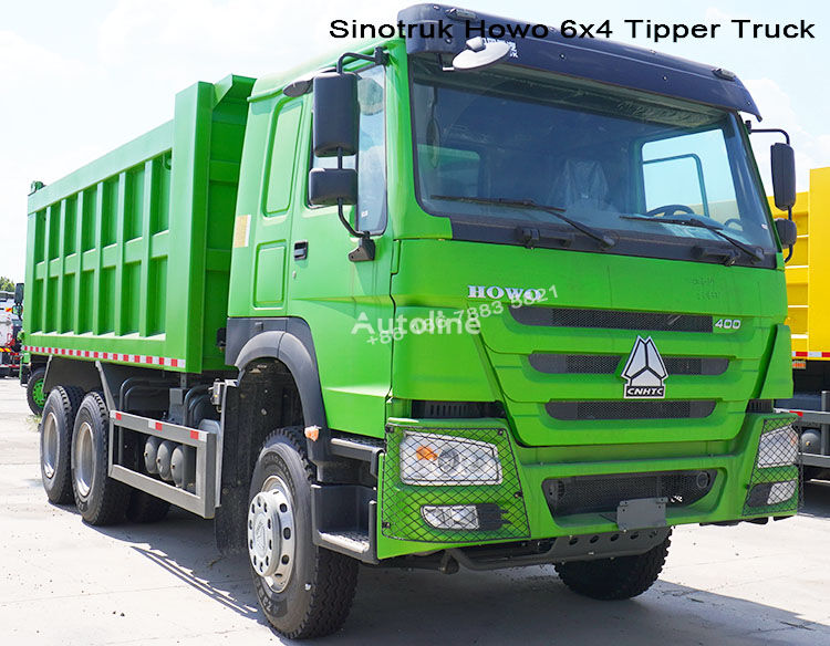 Novi Howo Sinotruk Howo 6x4 End Dump Truck for Sale in Sierra Leone kiper