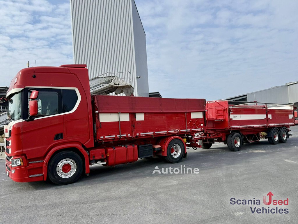 Scania R540 NB - KEMPF 2-Seitenkipper Getreide kiper
