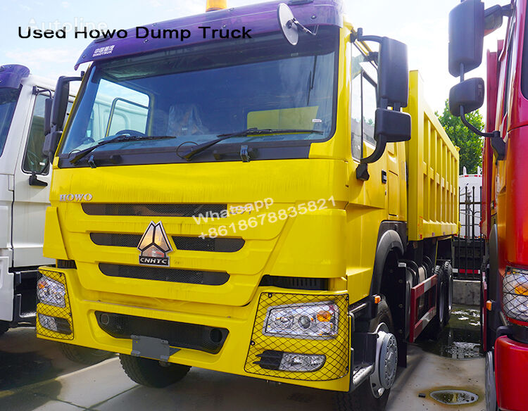 Howo Sinotruck Howo 6x4 10 Tires Second Hand Dump Dumper Truck for Sa kiper