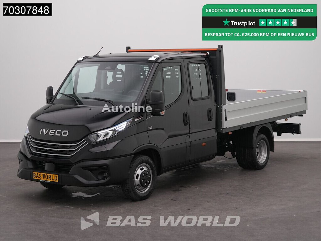 Novi IVECO Daily 35C21 3.0L Automaat Dubbel Cabine Open Laadbak 3,5t Trekge kamion s ravnom platformom < 3.5t