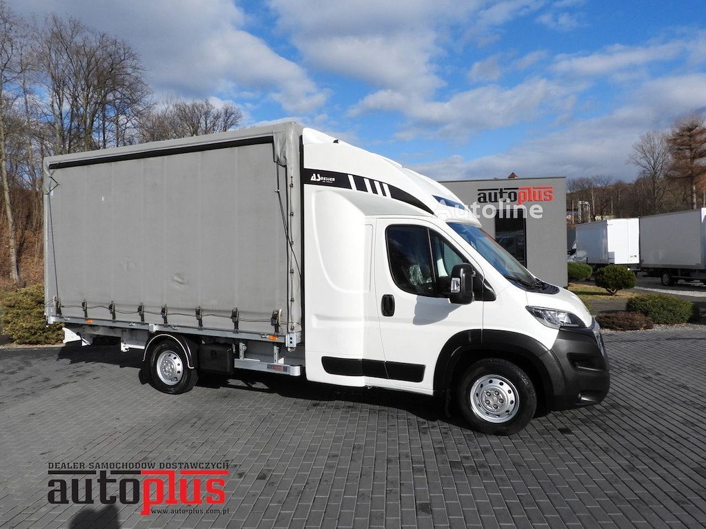Peugeot BOXER TARPAULIN 8 PALLETS WEBASTO CRUISE CONTROL LED LIGHTS AIR kamion s ceradom < 3.5t