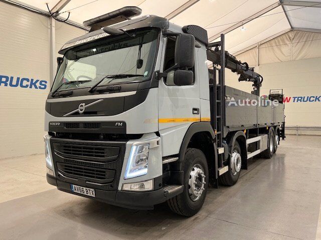 Volvo FM 420 8x2 Day Cab Dropside Brick Grab kamion s ravnom platformom