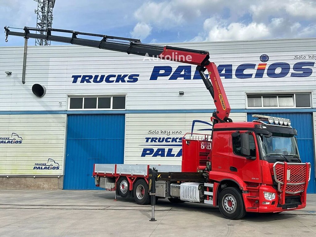 Mercedes-Benz Actros 2543 kamion s ravnom platformom