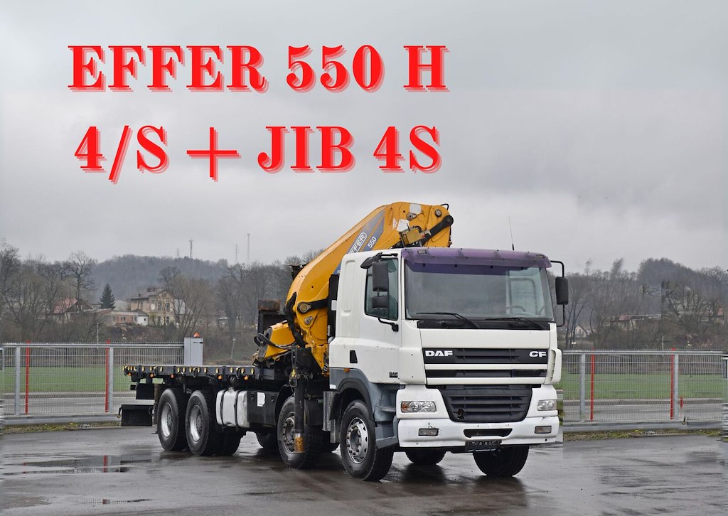 DAF CF 85.480 kamion s ravnom platformom