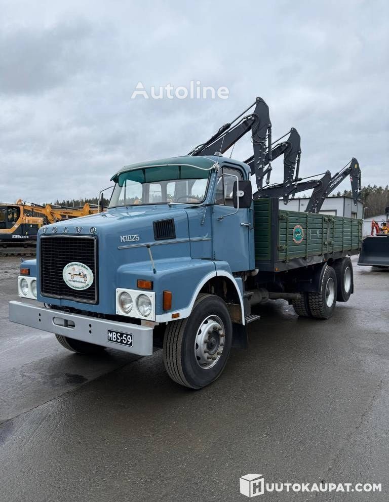 Prodaje se Volvo N10, 1973, Diesel, Lorry, Museum-registered, Mörinät, Humppila 0 kamion s ravnom platformom na aukciji