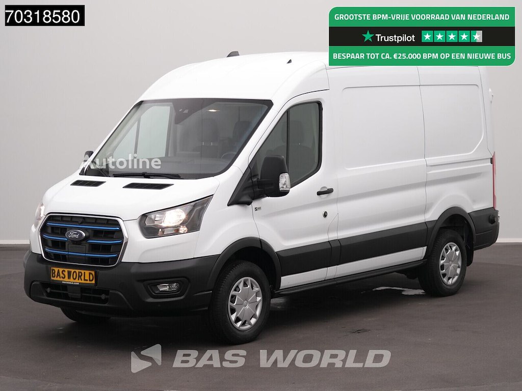 Ford Transit 185pk Elektrisch 68kWh 317km WLTP L2H2 Hoog Dak Navi Air laki furgon