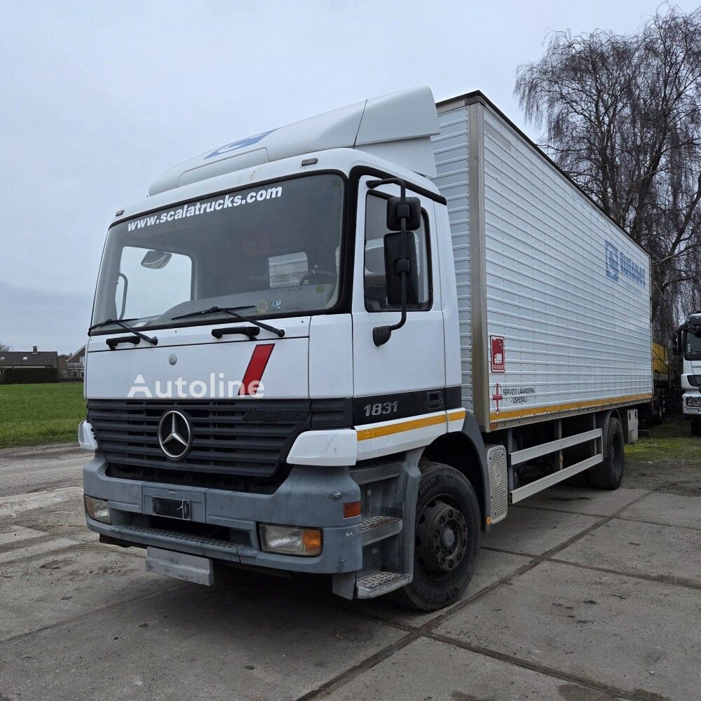 Mercedes-Benz ACTROS 1831 4X2 CLOSED BOX kamion furgon