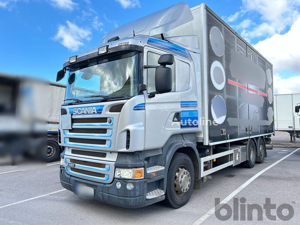 Prodaje se Scania R420LB6X2*4MNB kamion furgon na aukciji