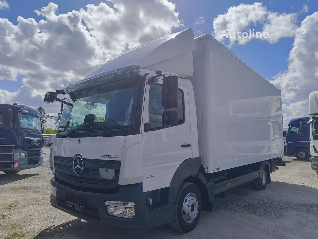 Mercedes-Benz Atego 818 Koffer Euro 6 4x2 LBW AHK (34) kamion furgon