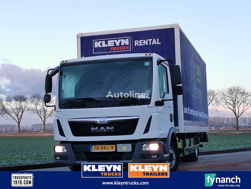 MAN E FULL ELECTRIC 172kWh 150km range kamion furgon